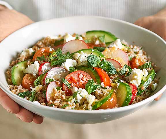 Salade rafraîchissante de sarrasin - Association Polen